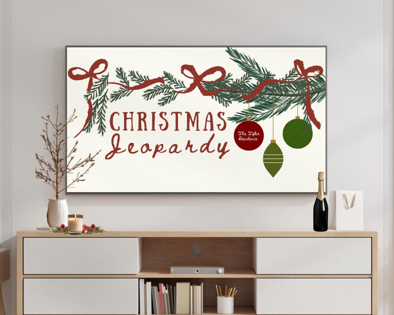 Christmas Jeopardy Game | Holiday Trivia | Editable Canva Template ...