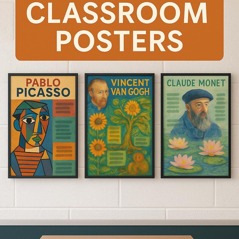 Famous Artists - Etsy