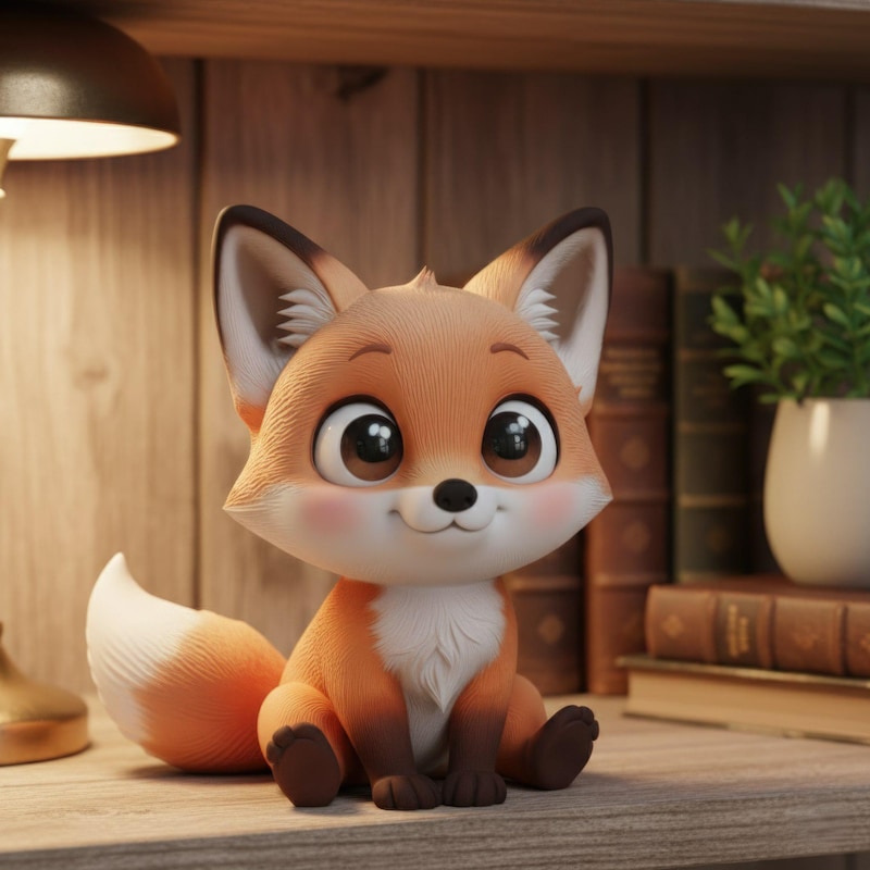 Fox 3d Print Files - Etsy