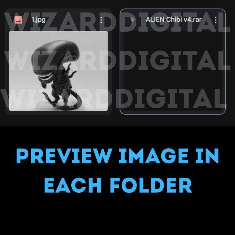 Alien and Predator Bundle for 3D Print, Alien Vs Predator 3D STL Model ...