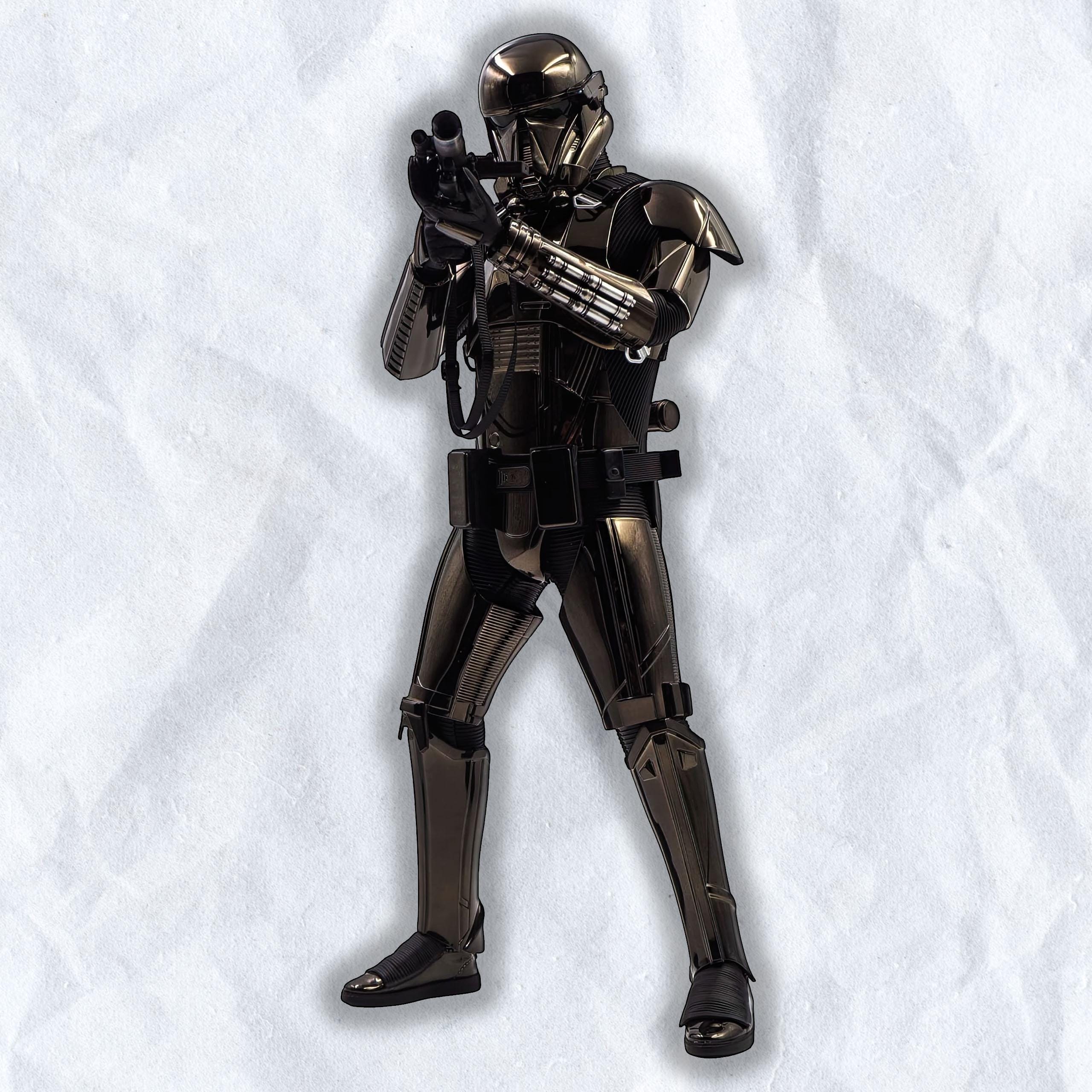 Black Death Trooper Full Wearable Armor and Helmet for 3D Print, Star ...