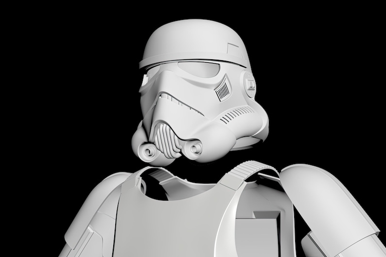 Stormtrooper Full Wearable Armor and Helmet for 3D Print, Star War ...