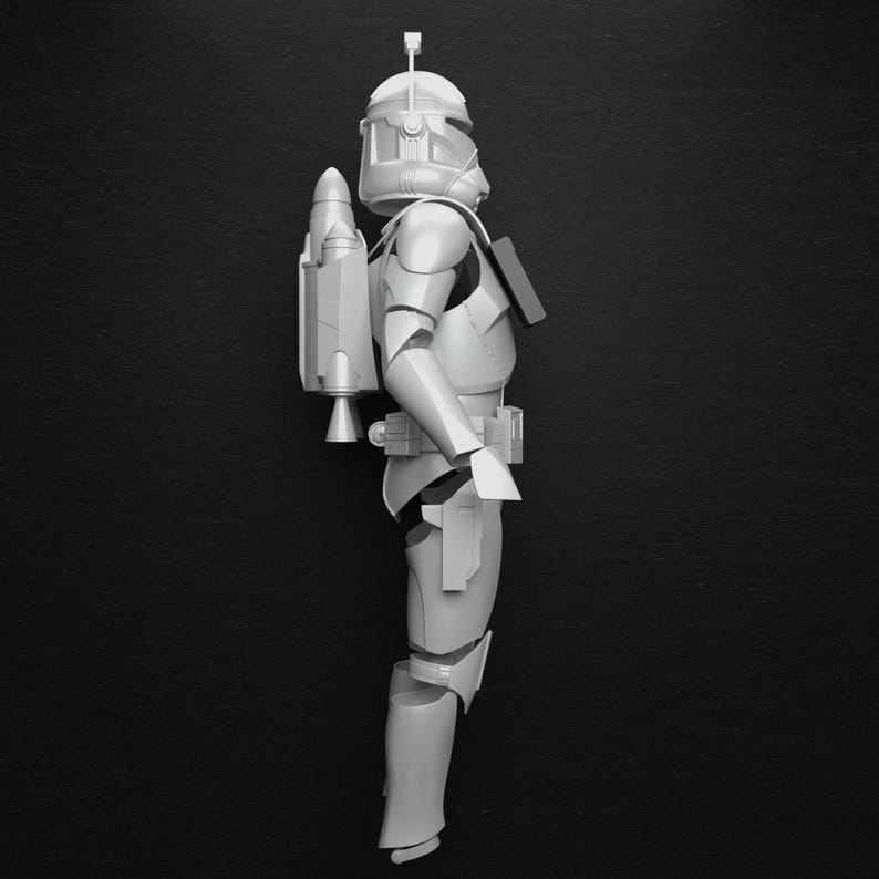 Captain Rex Full Wearable Armor and Helmet for 3D Print, Star War ...