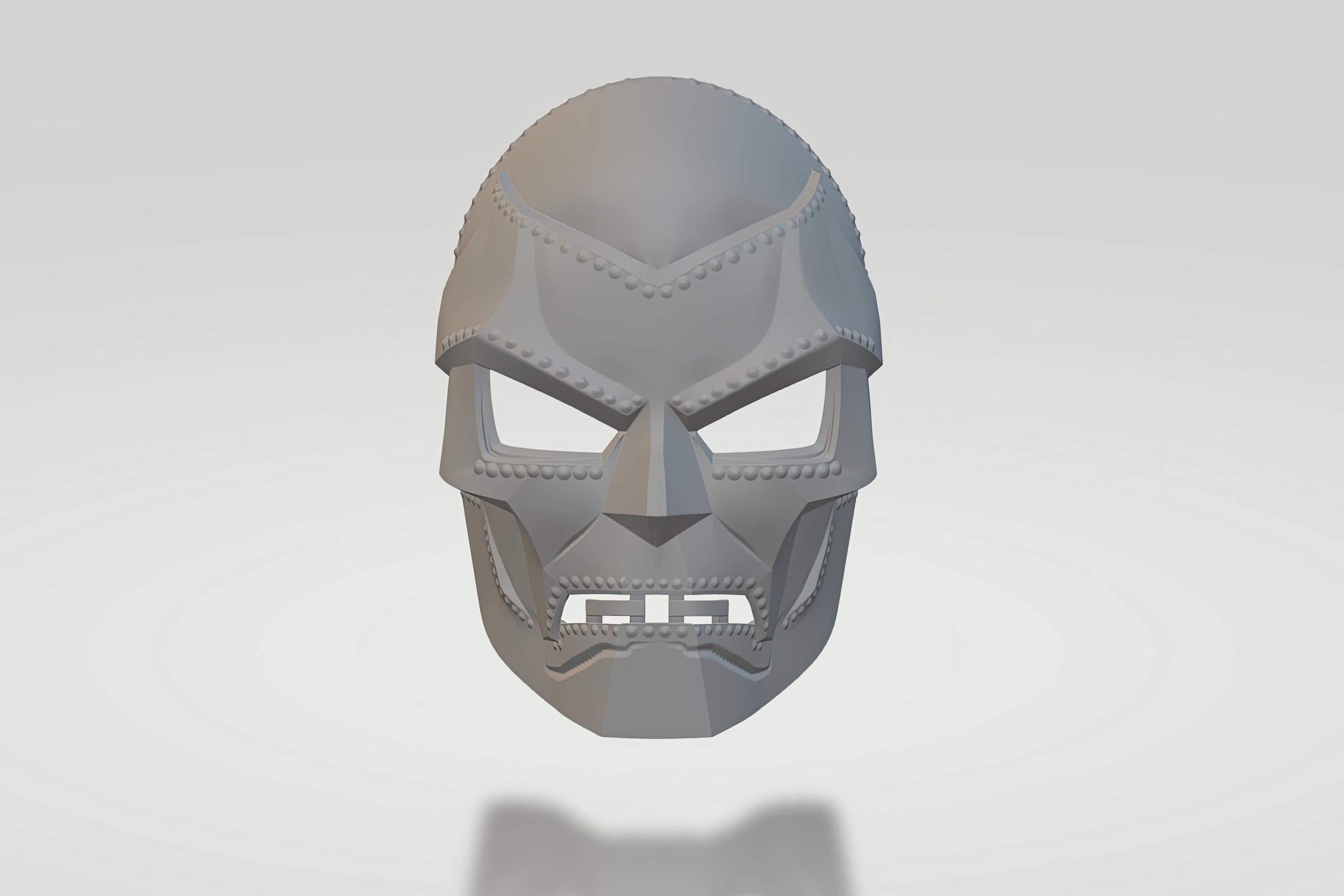 Set of Dr Doom Masks for 3D Print, Dr Doom Helmet 3D STL Model Print ...