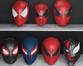 Spider-man 2099 3D Printed Helmet - Etsy