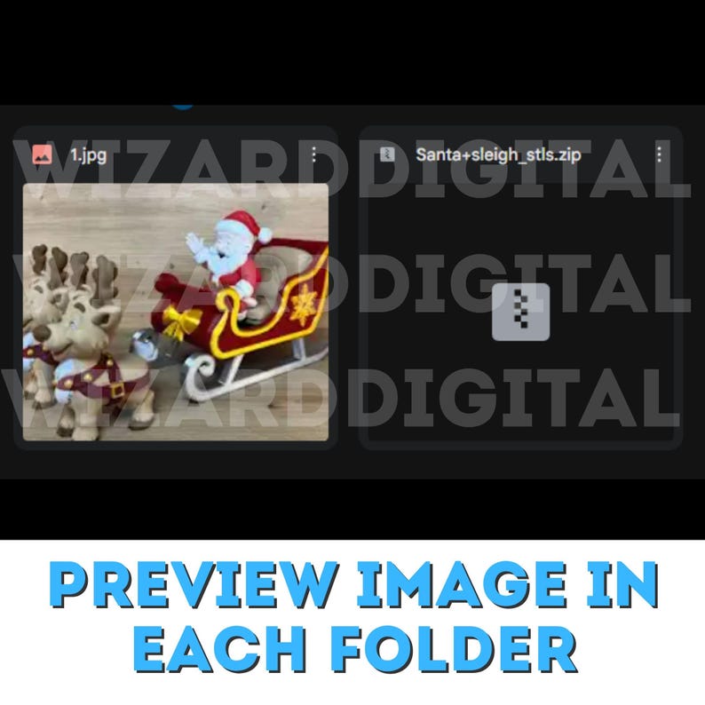 Christmas Bundle 3D Print STL Models, Digital Files Set With Xmas ...