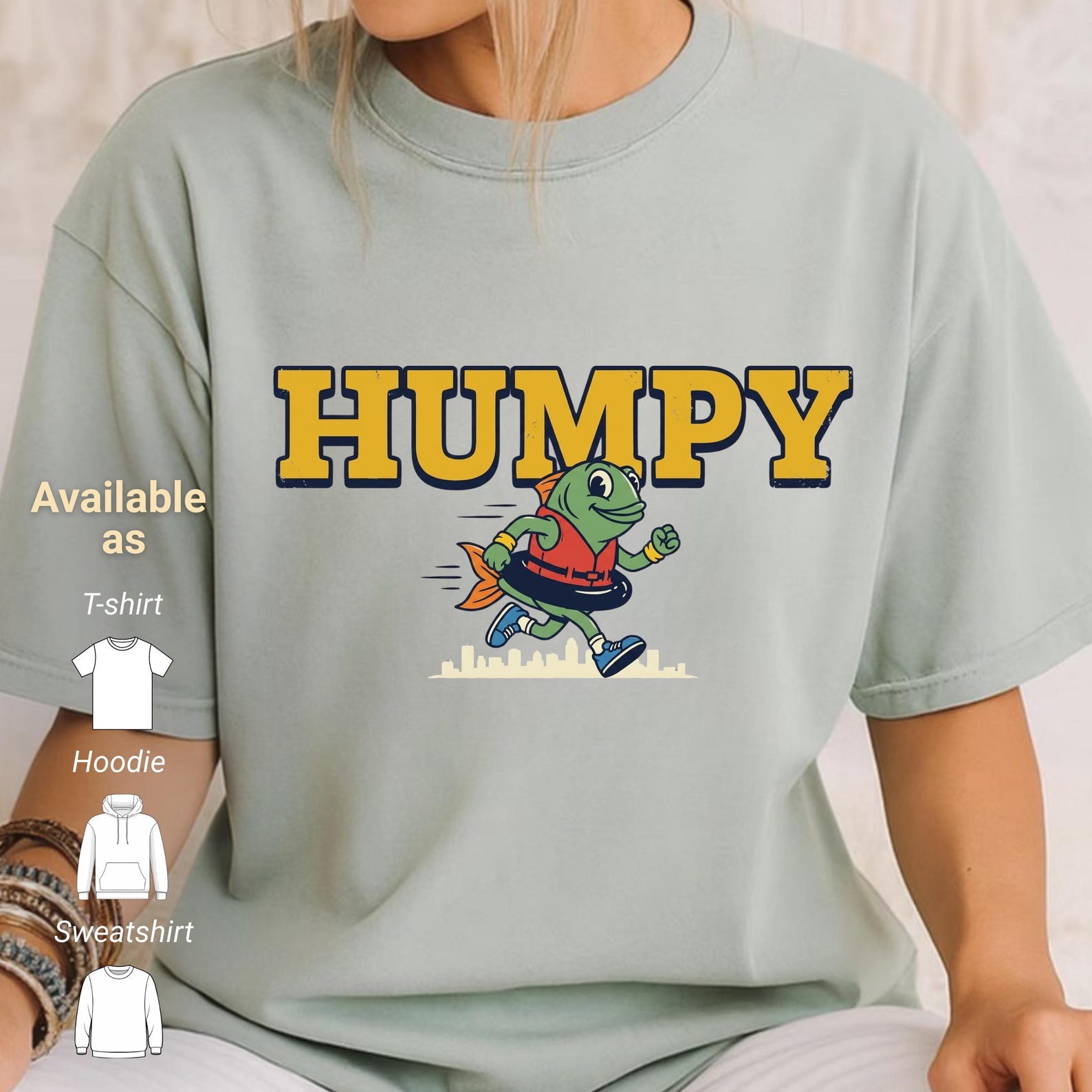 Seattle Mariners Baseball Tee, Humpy the Salmon Tshirt, Salmon Run ...