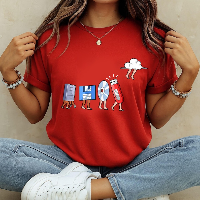 Evolution of Computer Science Shirt, Data Storage Tee, Science Teacher ...