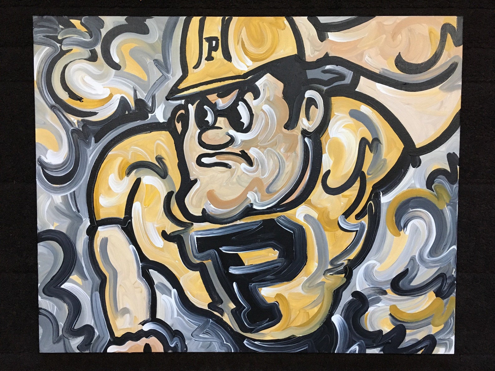 Made to Order Purdue University Painting by Justin Patten. - Etsy