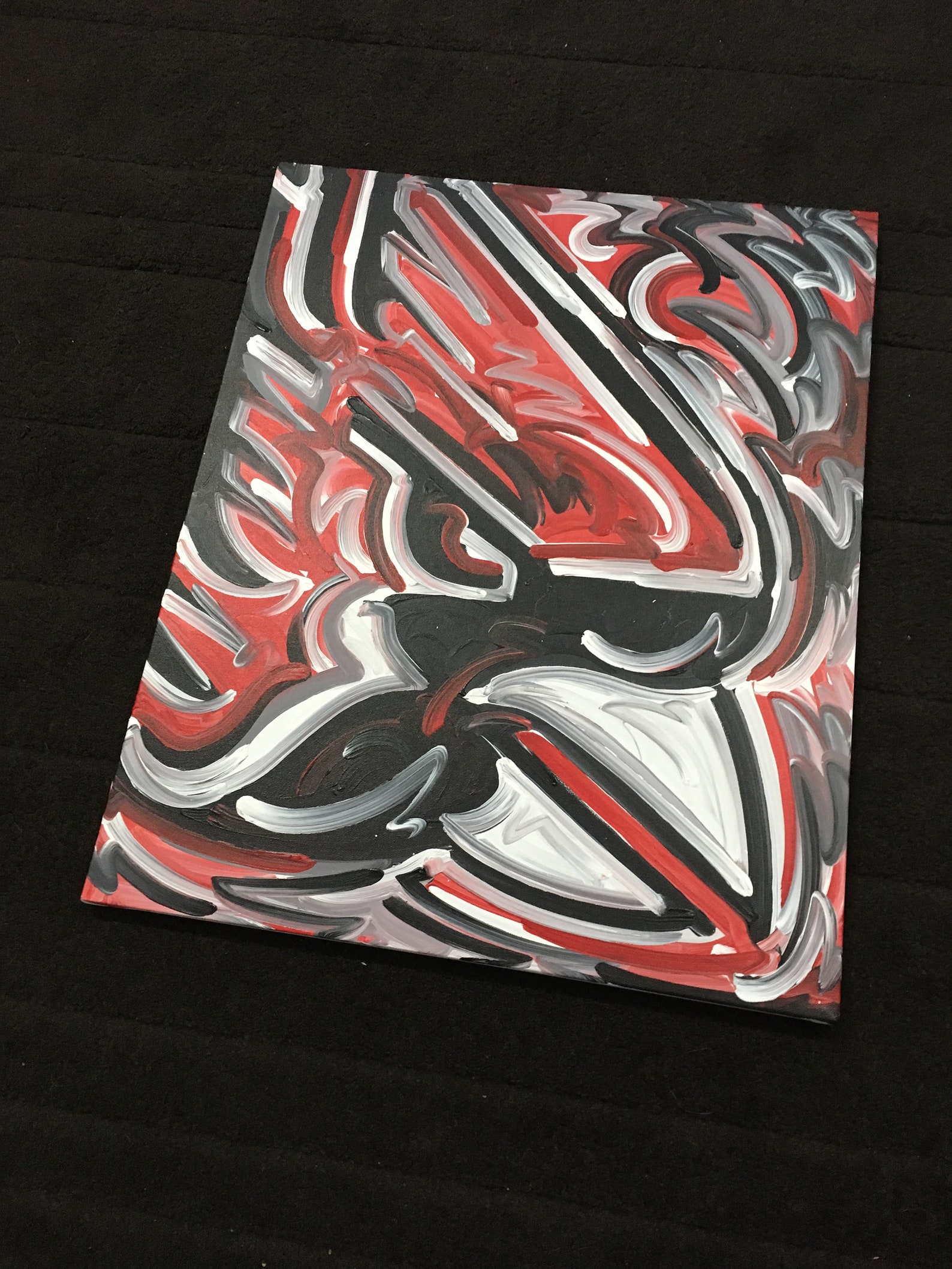 Ball State Painting by Storm Striker Art by Justin Patten Ball State ...
