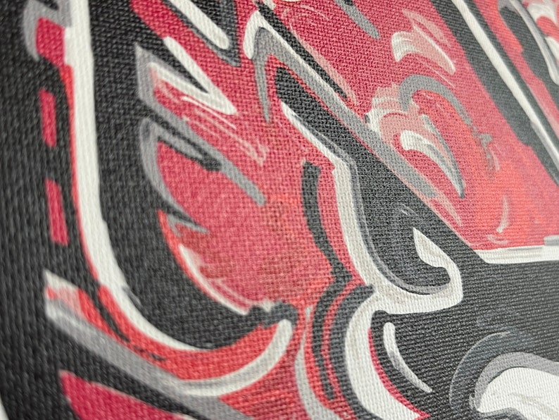 Ball State University 8" X 10" Cardinal Wrapped Canvas Print by Justin ...