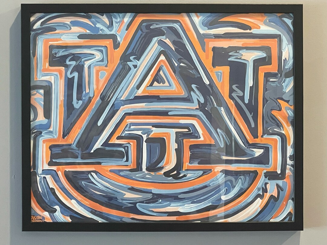 Print Auburn Storm Striker Art by Justin Patten Officially Licensed ...