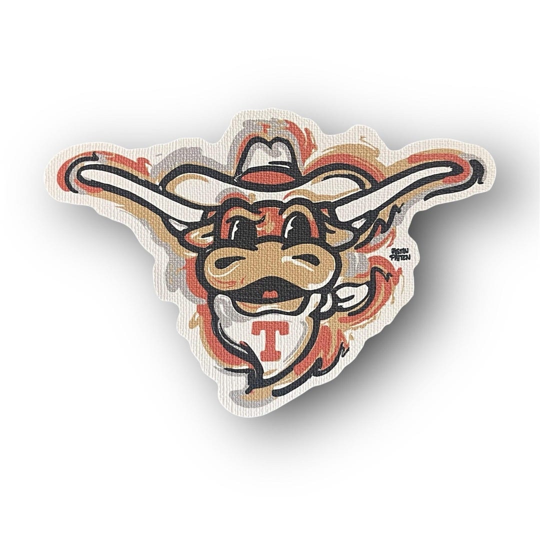 University of Texas Longhorns Durable Sticker by Justin Patten (storm ...