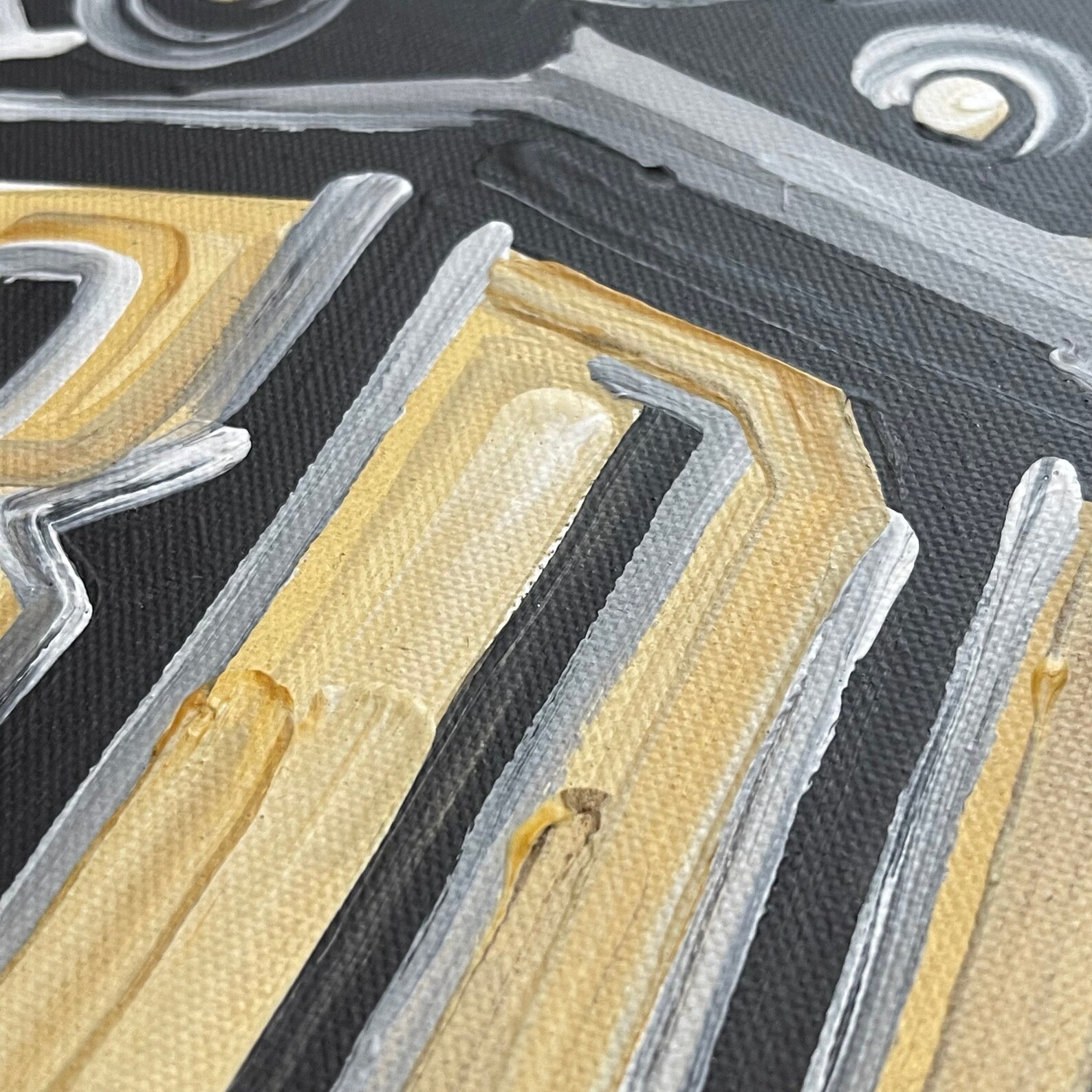Purdue University Painting by Justin Patten 12x12 (storm Striker ...
