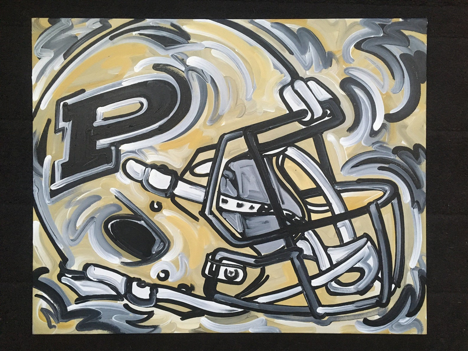Made to Order Purdue University Painting by Justin Patten. - Etsy