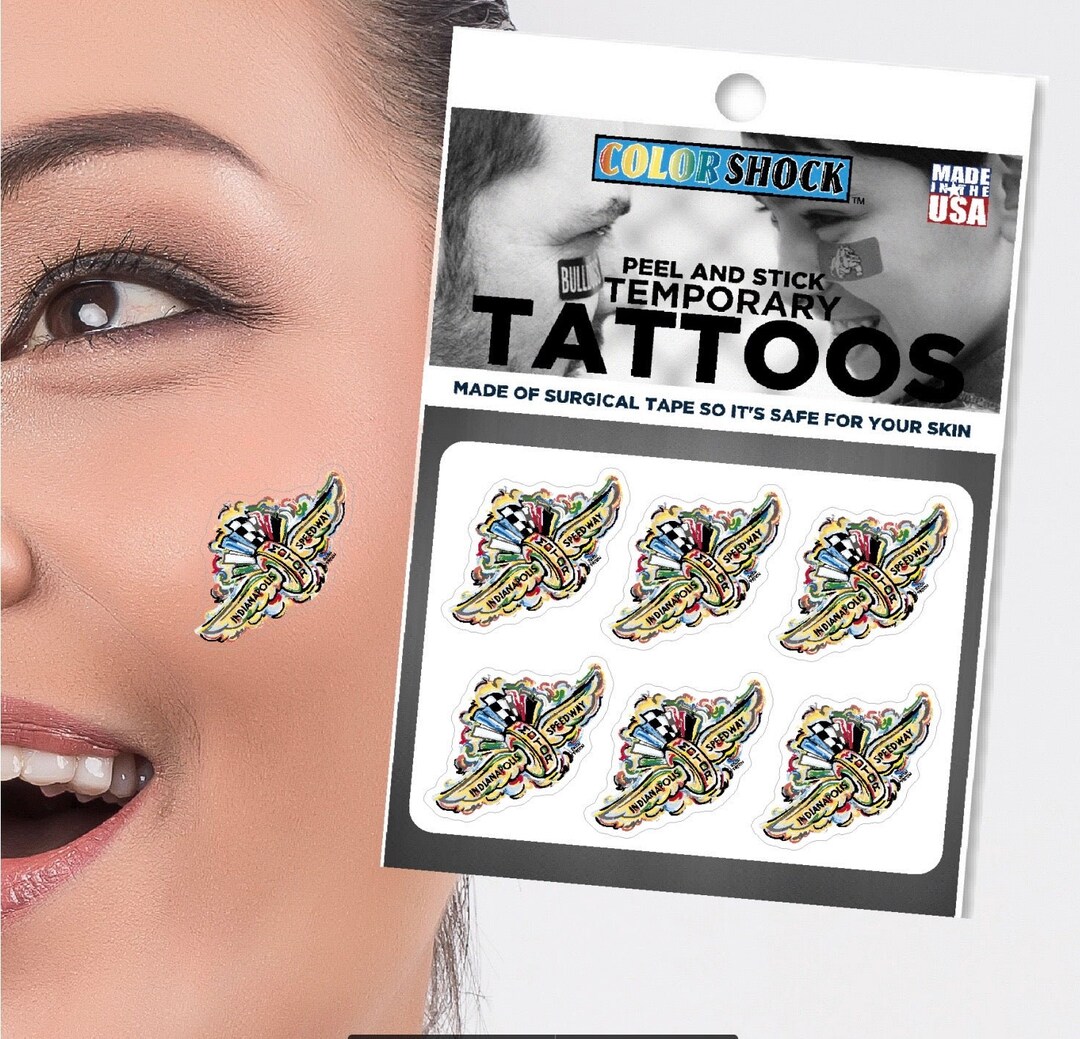 Indianapolis Motor Speedway Body Cal Sticker by Justin Patten (face ...