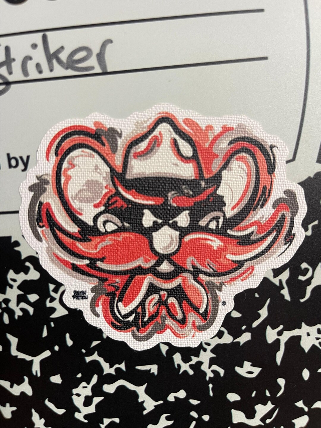 Texas Tech University Raider Red Durable Sticker by Justin Patten ...