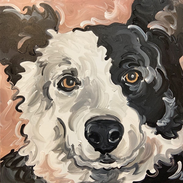 Puppy Art 12x12 - Etsy