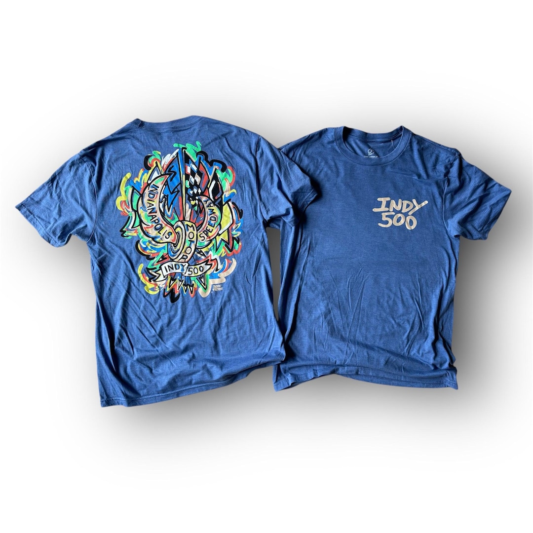 Indianapolis Motor Speedway Motion Wing and Wheel Tee by Justin Patten ...
