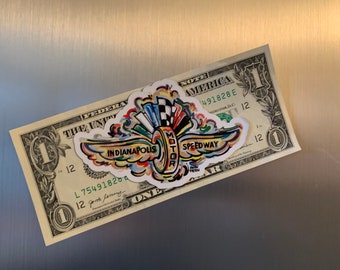 Sticker IMS Storm Striker Art by Justin Patten Indy 500 Vinyl | Etsy