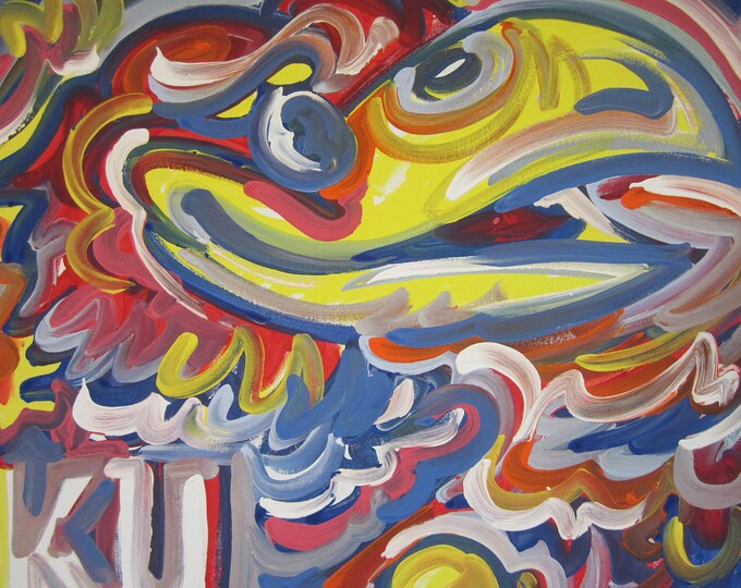 Kansas Painting by Justin Patten Sports Art - Etsy