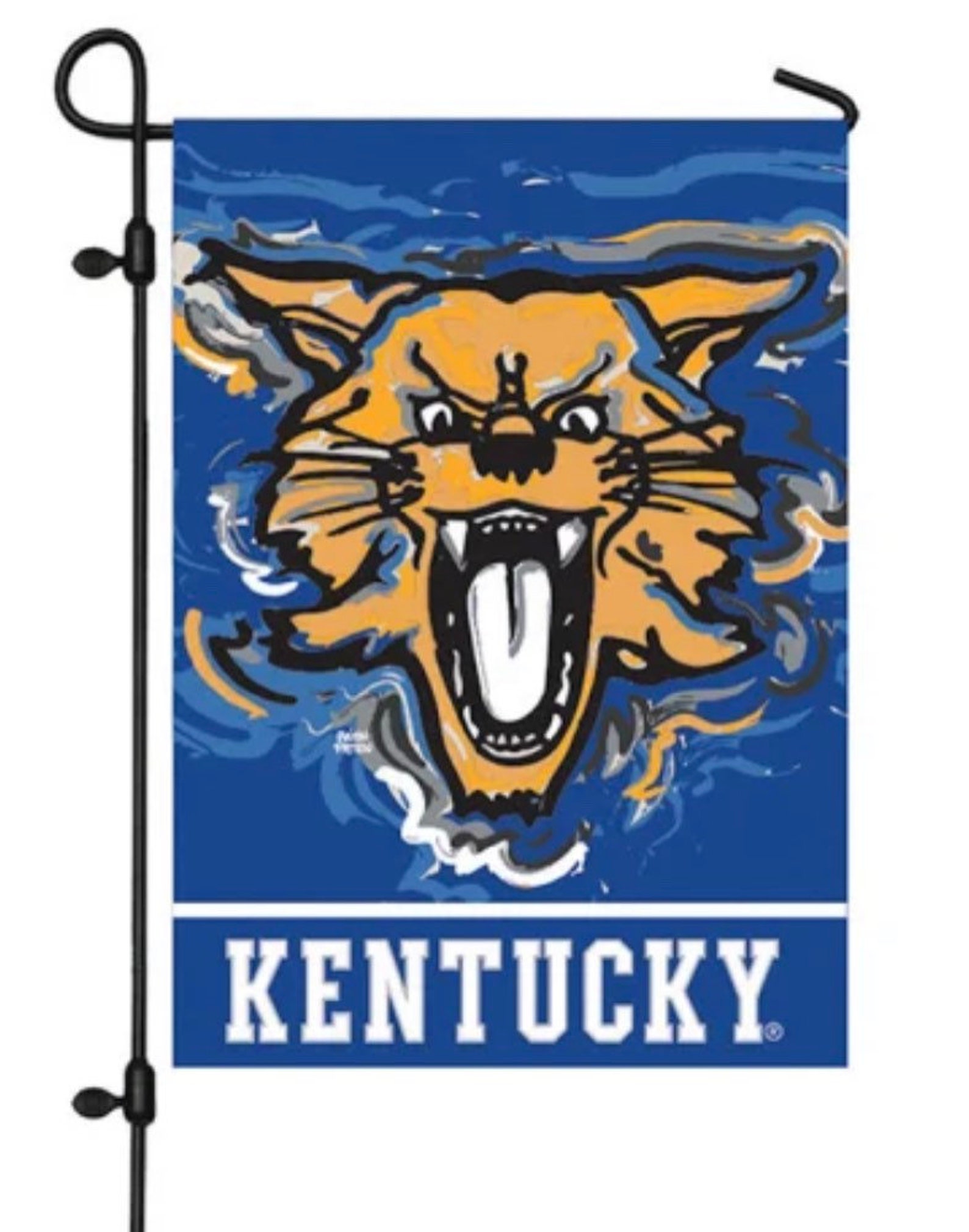 University of Kentucky Wildcats Garden Flag by Justin Patten (storm ...
