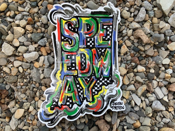 Sticker IMS Storm Striker Art by Justin Patten Indiana | Etsy