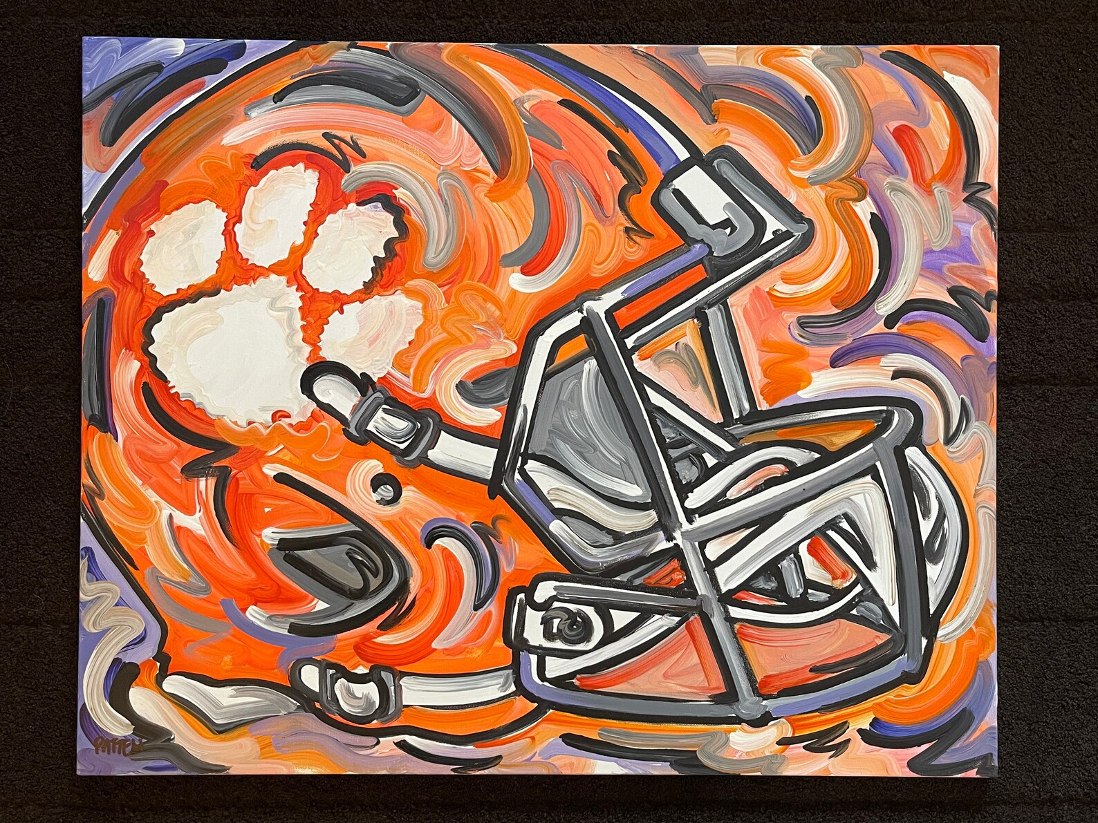 Clemson Painting by Justin Patten 30x24 officially Licensed - Etsy UK