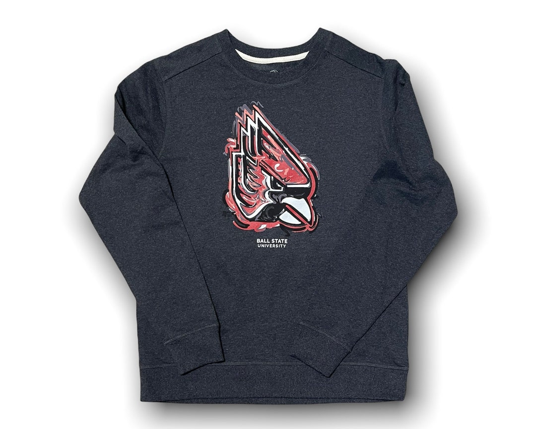 Ball State University Unisex Crew by Justin Patten (storm Striker Art ...