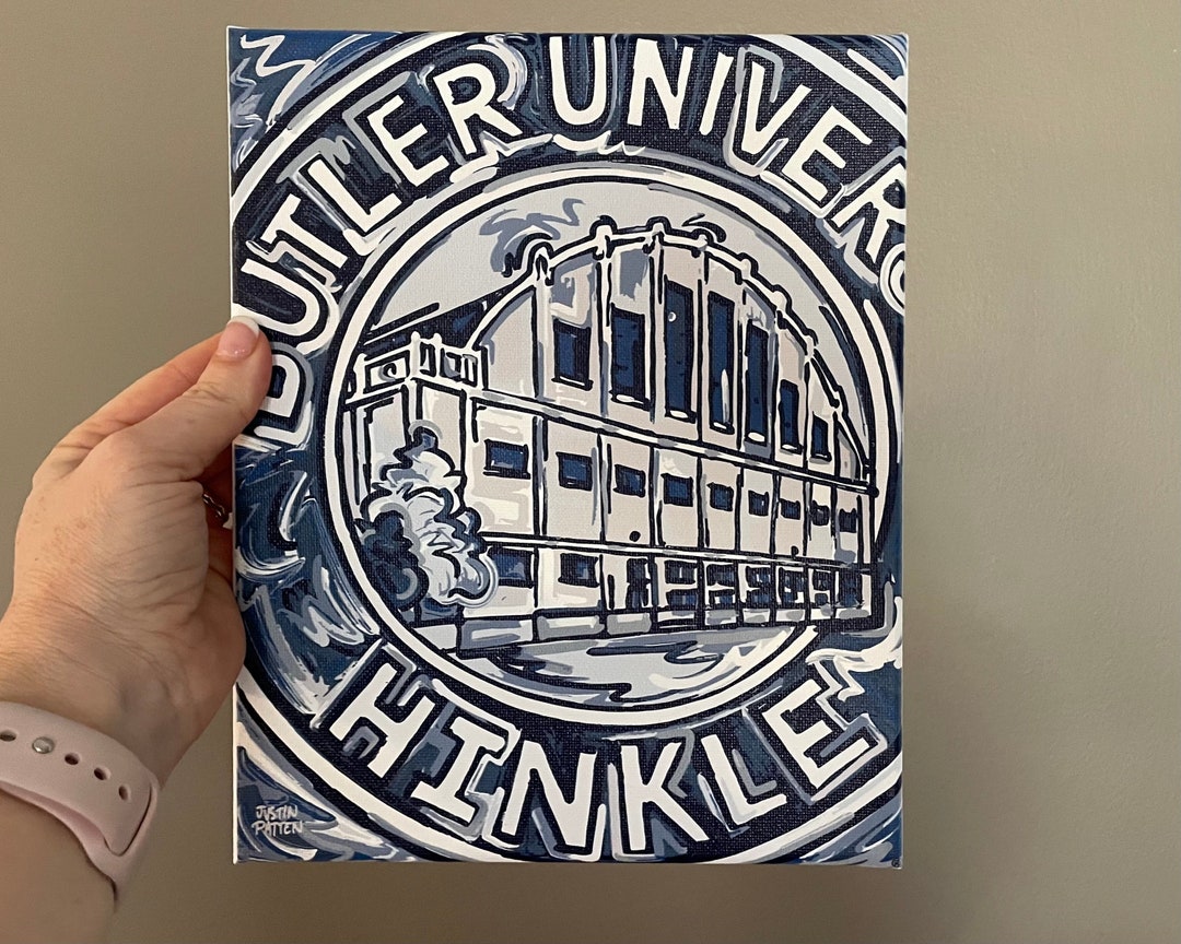 Butler University 8" X 10" Hinkle Wrapped Canvas Print by Justin Patten ...