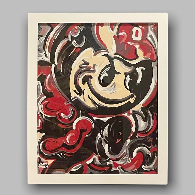 Ohio State Art - Etsy