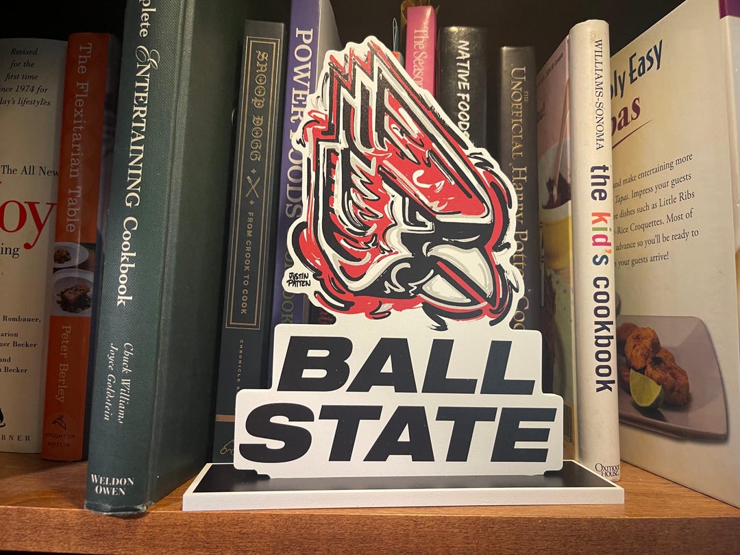 Ball State University Standee by Justin Patten (storm Striker Art ...