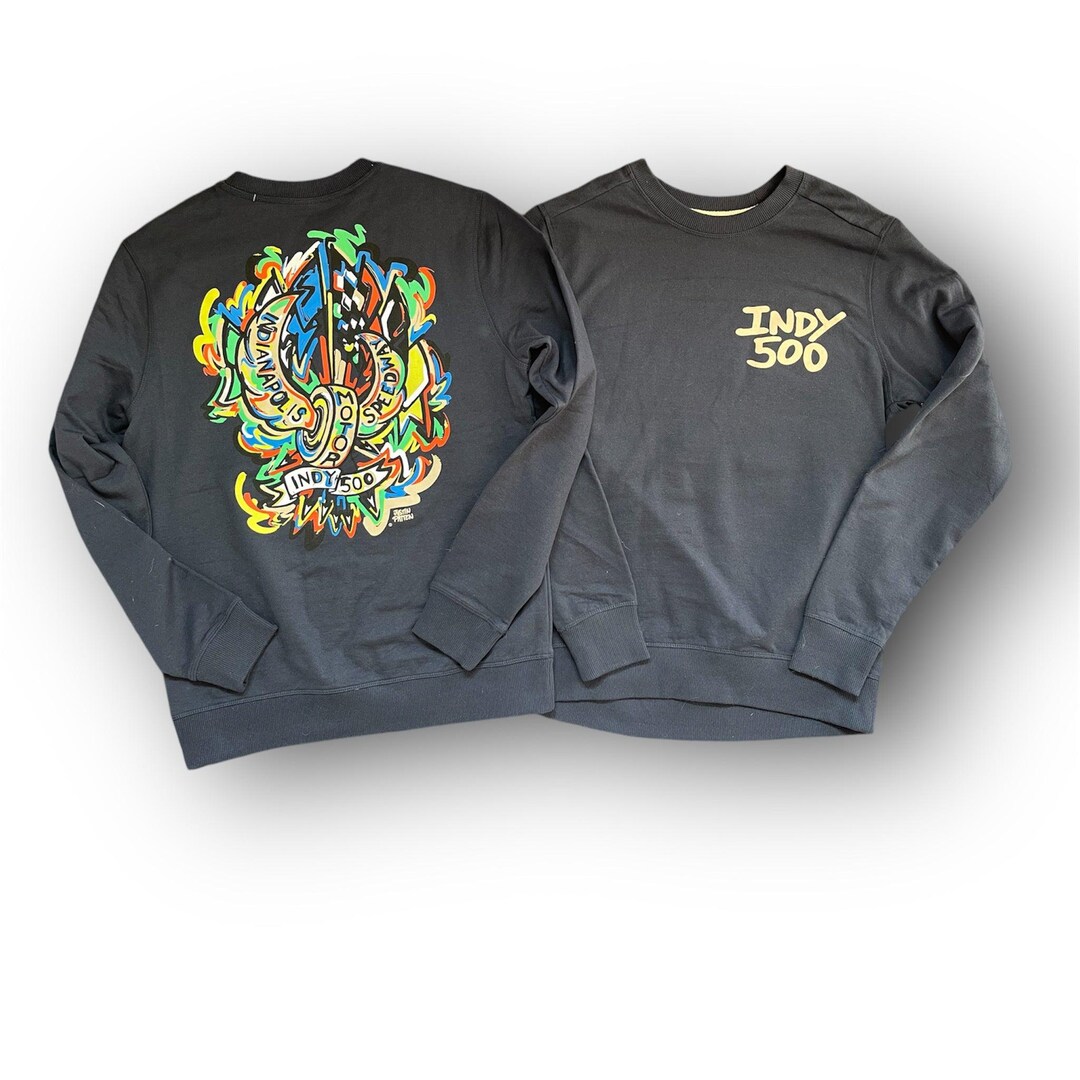 Indianapolis Motor Speedway Motion Wing and Wheel Fleece Crew by Justin ...