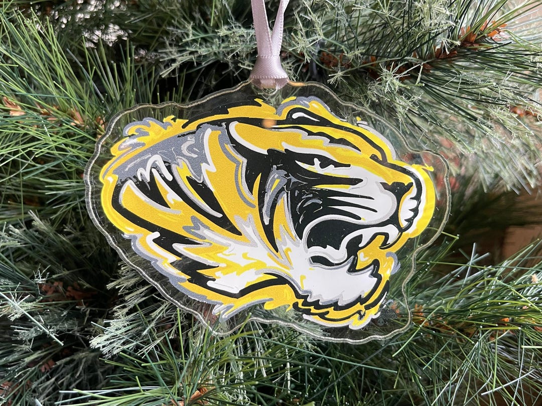 University of Missouri Painted Logo Ornament by Justin Patten (storm ...