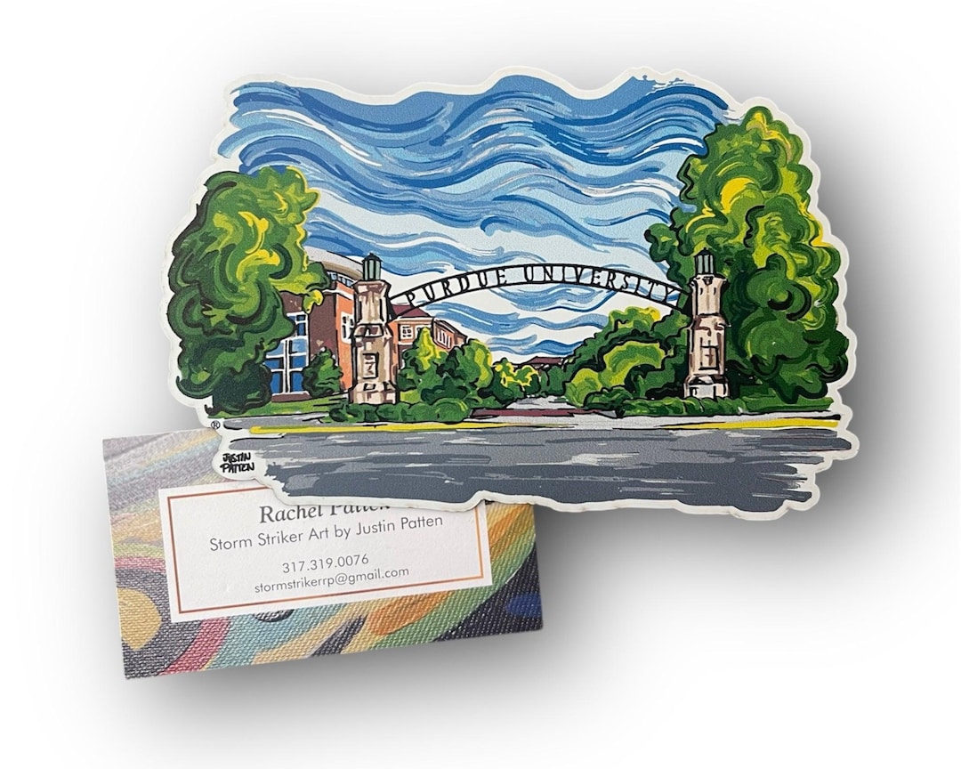 Purdue University Gateway to the Future Magnet by Justin Patten storm ...