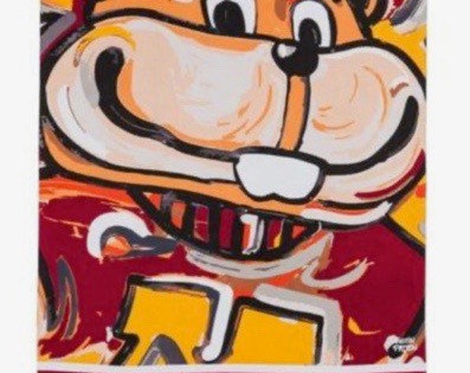 Garden Flag Minnesota Storm Striker Art by Justin Patten University of ...