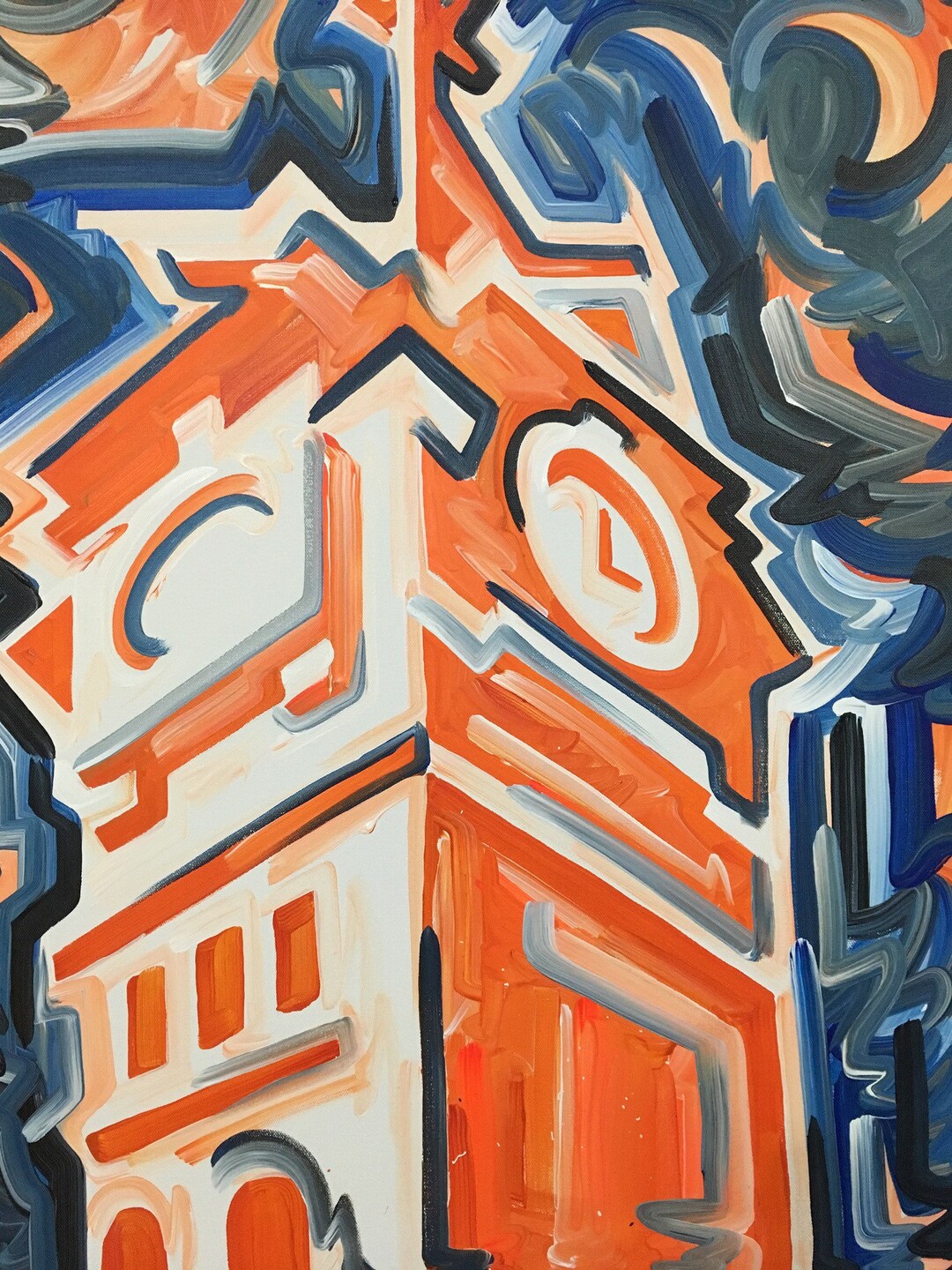 Made to Order Auburn University Painting by Justin Patten. Size 24x30 ...