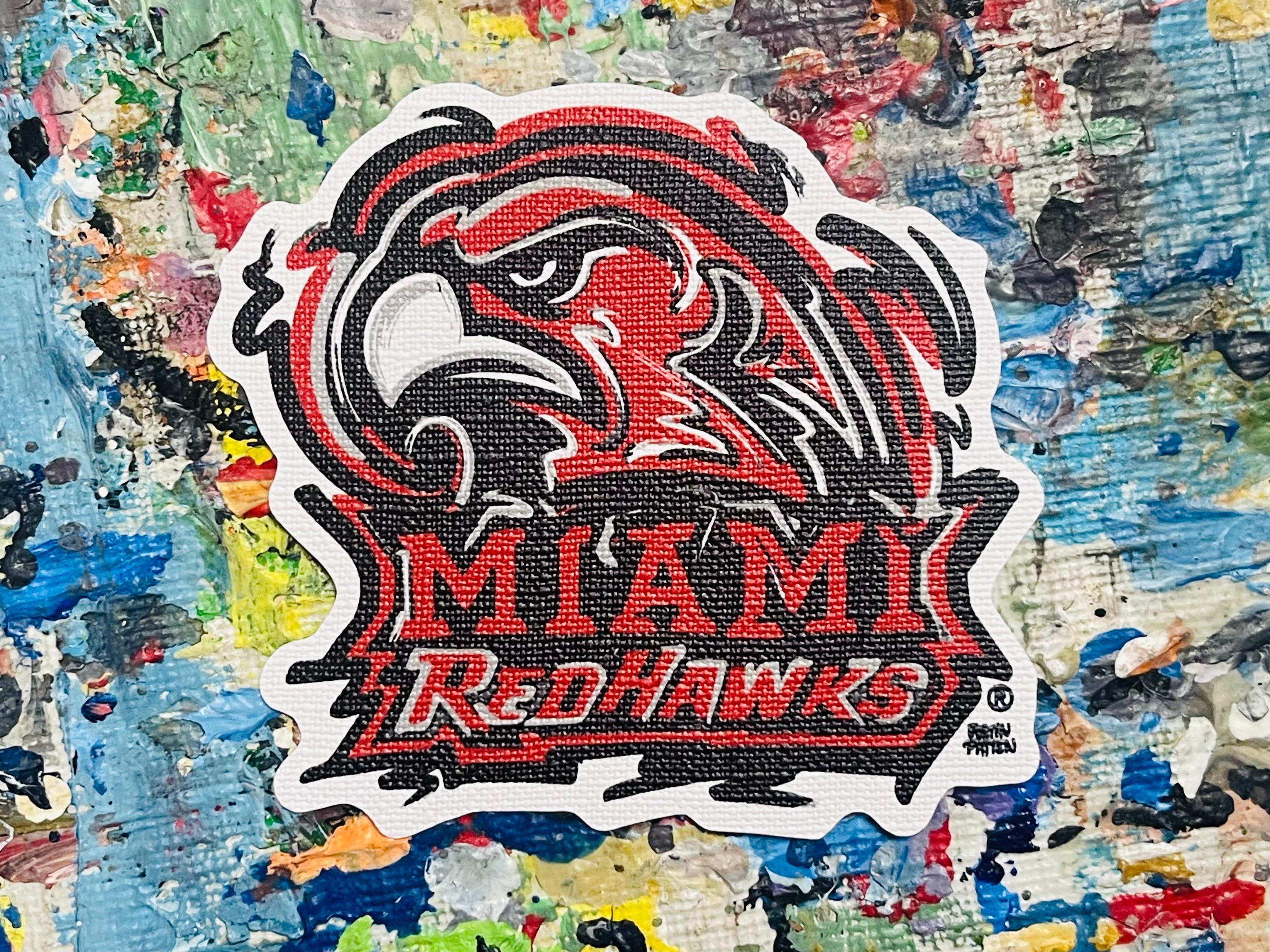 Miami University Redhawk Durable Sticker by Justin Patten (storm ...