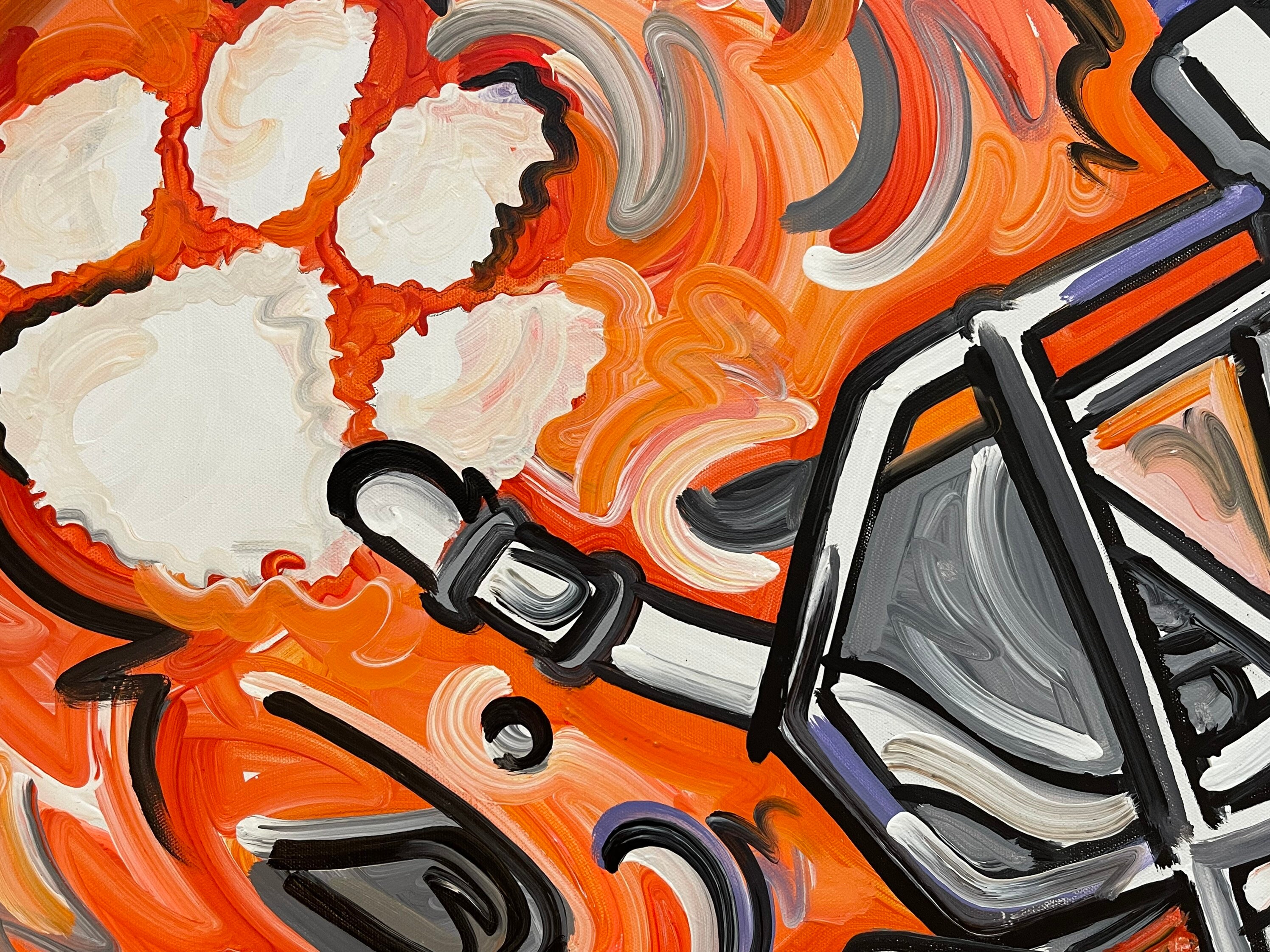 Clemson Painting by Justin Patten 30x24 officially Licensed - Etsy UK