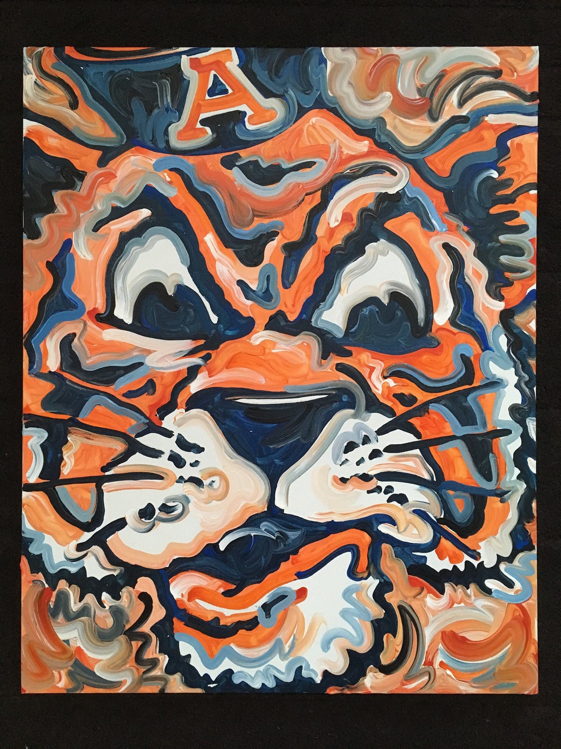Made to Order Auburn University Painting by Justin Patten. Size 24"x30 ...