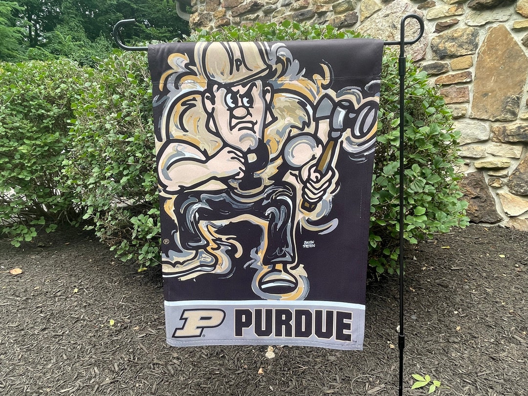 Purdue University Purdue Pete Garden Flag 12 X 18 by Justin Patten - Etsy