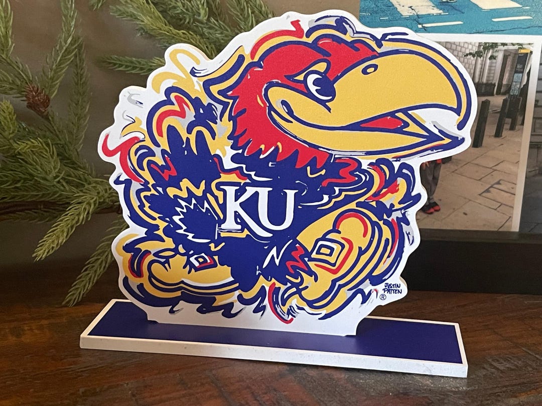 University of Kansas Jayhawks Standee by Justin Patten (storm Striker ...