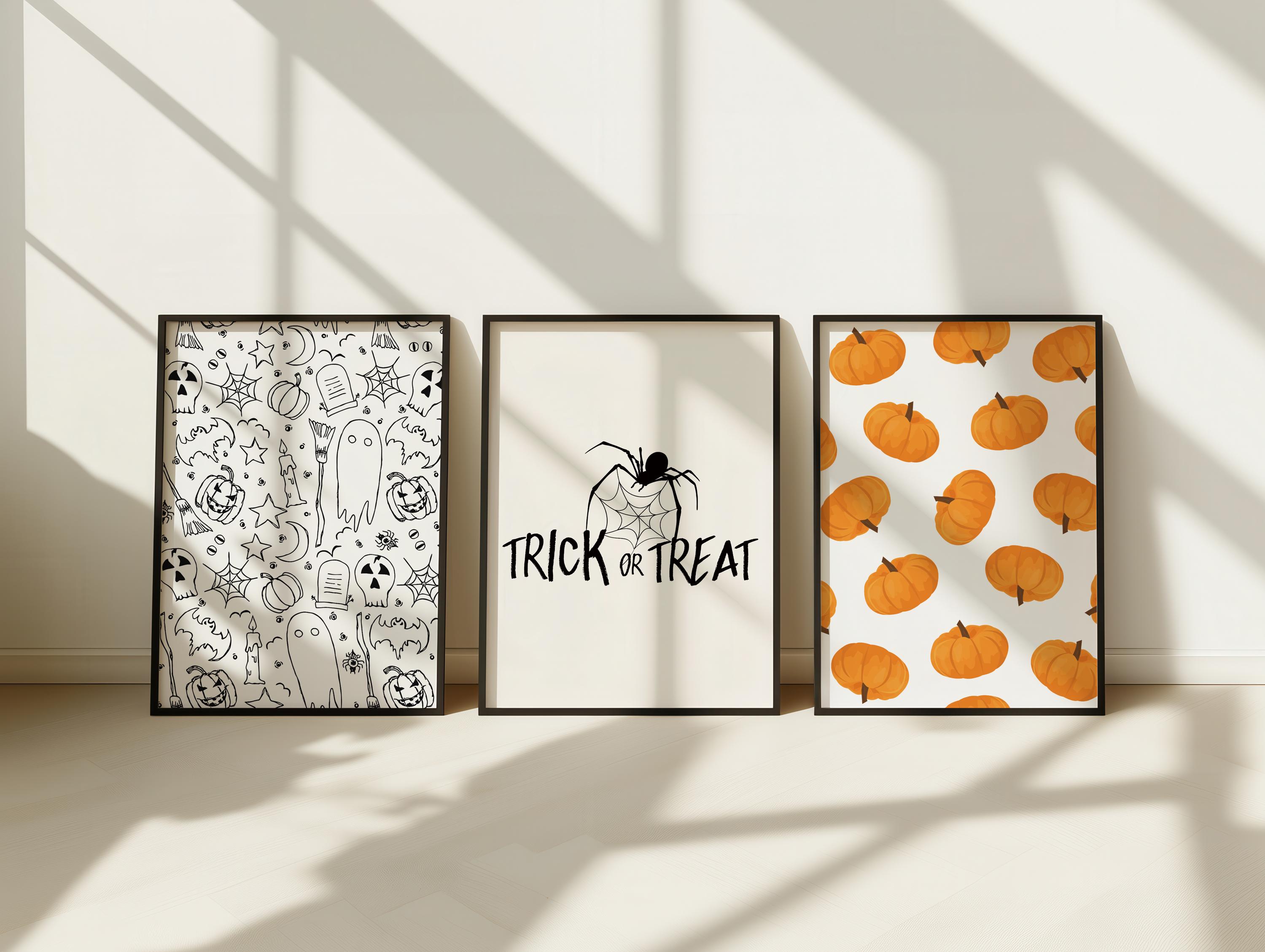 15 Halloween Prints | Halloween Wall Art | Halloween Decor | Halloween ...