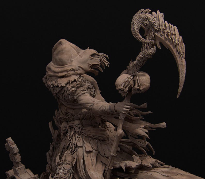 3d Stl Model,3d Printable Stl,digital Print Files,3d Fantastic Figure ...