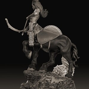 3d Printer Files,stl Model,3d Archer Woman Figure,3d Fantastic Figure ...