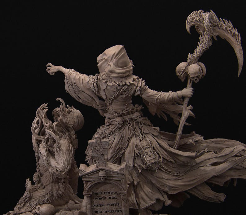 3d Stl Model,3d Printable Stl,digital Print Files,3d Fantastic Figure ...