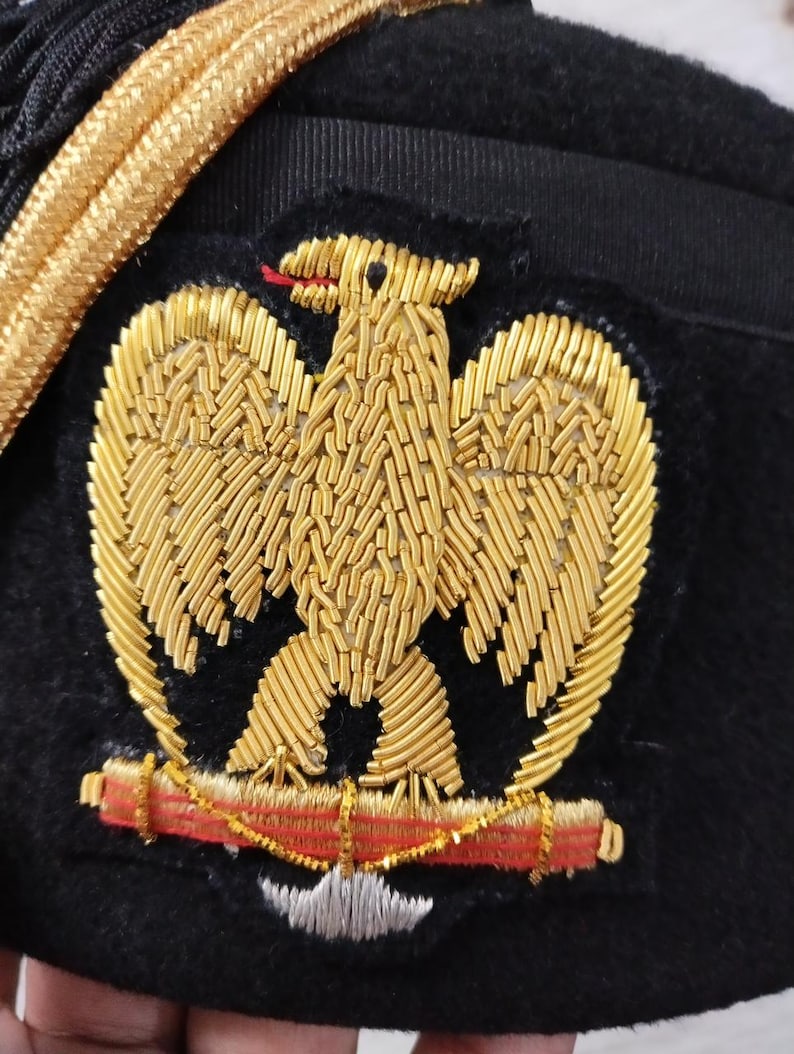 Handmade WW2 Italian Fascist Fez Hat: Mussolini Fasces Badge - Etsy