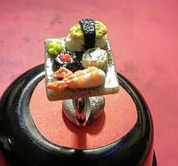 Items similar to Sushi Sampler Ring on Etsy