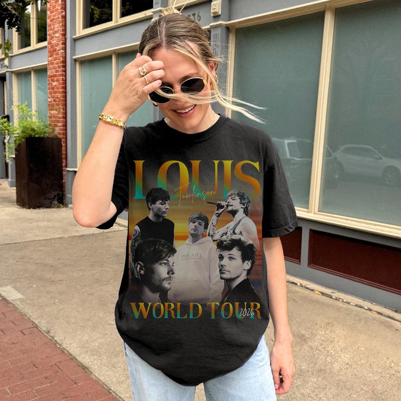 How Did I Get Here Tee Tour 2026, Louis Tomlinson Tshirt- APRES- Louis ...