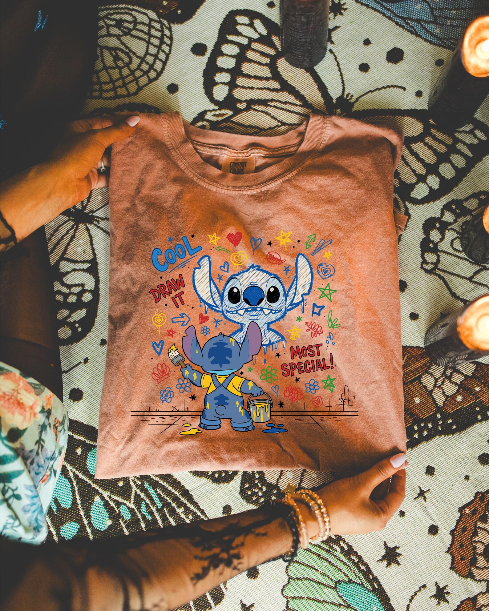 Retro Graffiti Stitch PNG, Street Art, Family Vacation (digital File ...